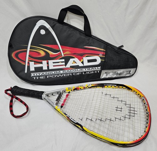 Head Ti Heat XL Racquetball Racquet with Case, RH Glove | eBay