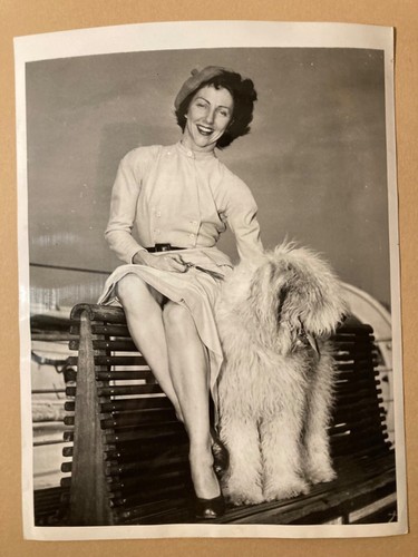 All legs ballet ballerina photo Rosella Hightower on the ship Ile de ...