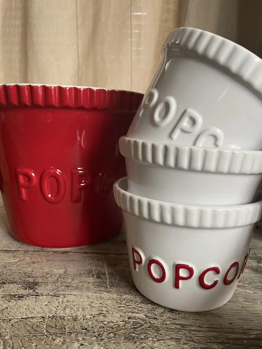 Ceramic Popcorn Tubs