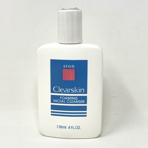 Avon Clearskin Foaming Facial Cleanser 4 Fl Oz Vintage Original Formula ...