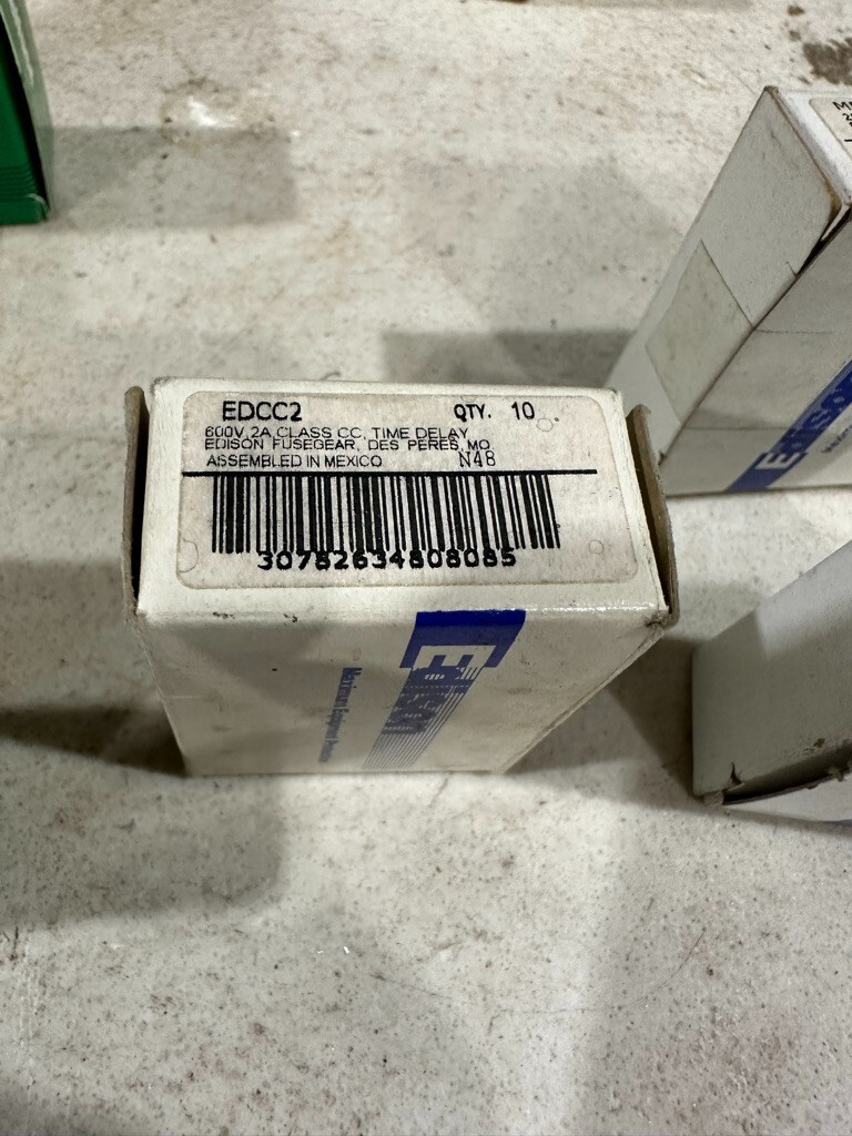 LOT OF 3 EDISON EDCC2 FUSES B214 | eBay