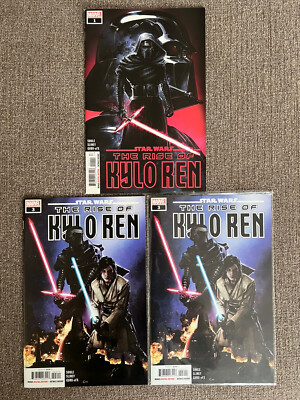 Star Wars Marvel Comics - The Rise Of Kyle Ren 2020 #s 1, 3, 3 VF JP | eBay