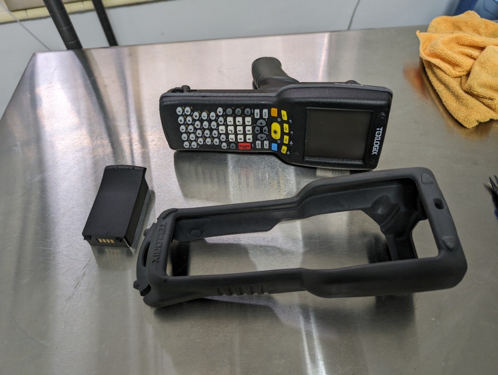 Psion Teklogix 7035LT Handheld Barcode Laser Scanner 36-key for sale ...