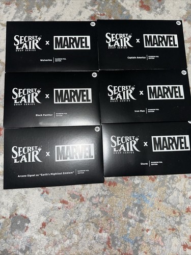 MTG Secret Lair: Marvel Superdrop - The Astonishing FOIL Bundle W ...