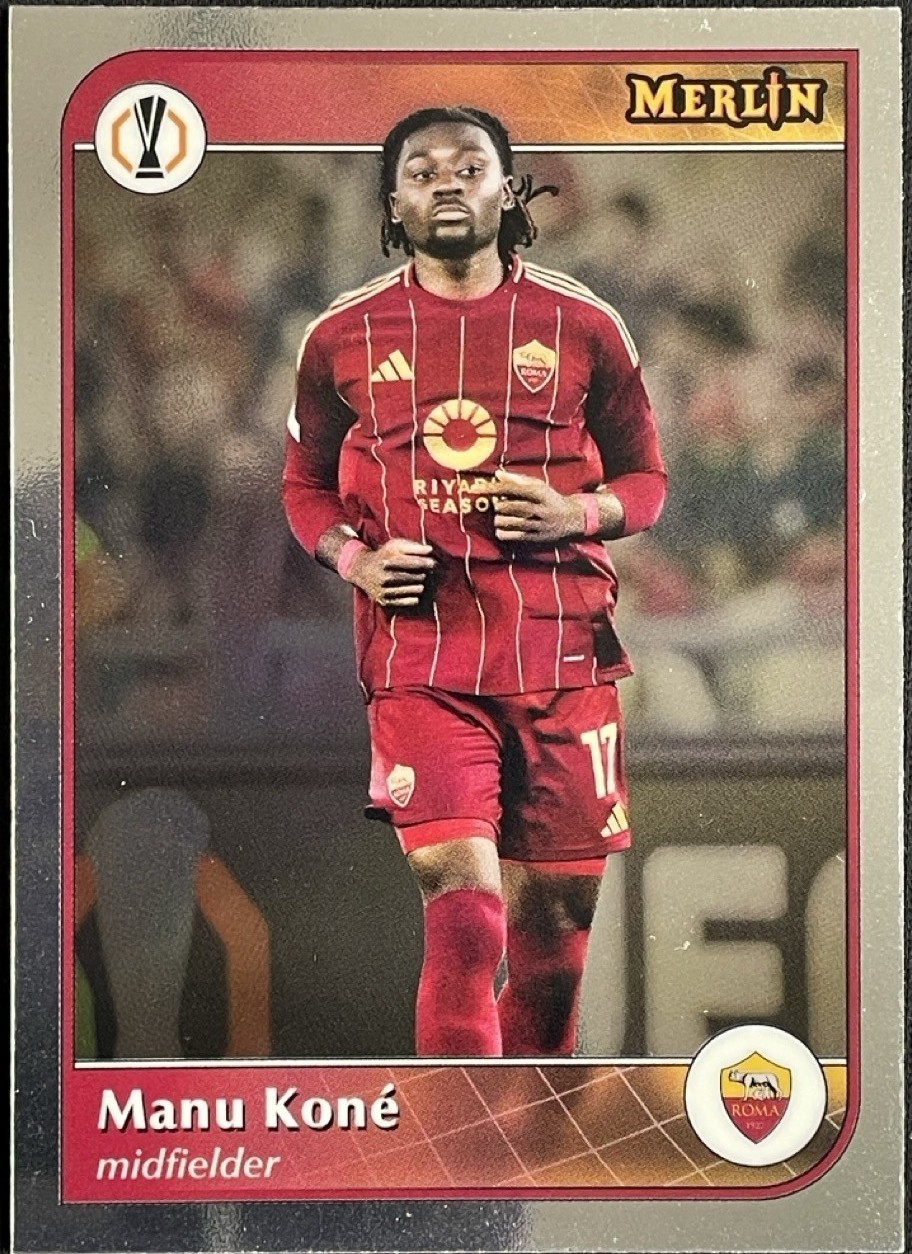 2024-25 Topps Merlin Uefa Club Competitions - Manu Kone #102 (RC) for ...