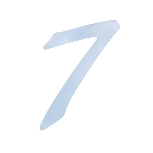 Polished Number "7" Decal fit for Most Cars, Trucks, and SUVs [1pc] | eBay