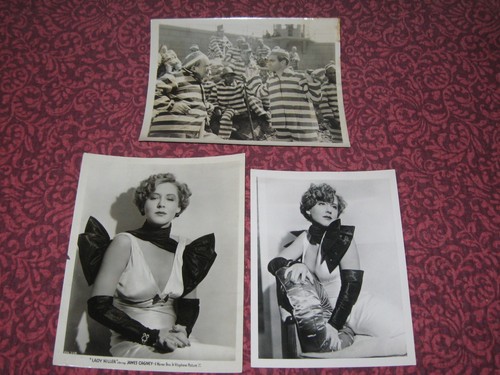 1933 Warner LADY KILLER pre-Code Crime LOT James Cagney MAE CLARKE Press Photo | eBay