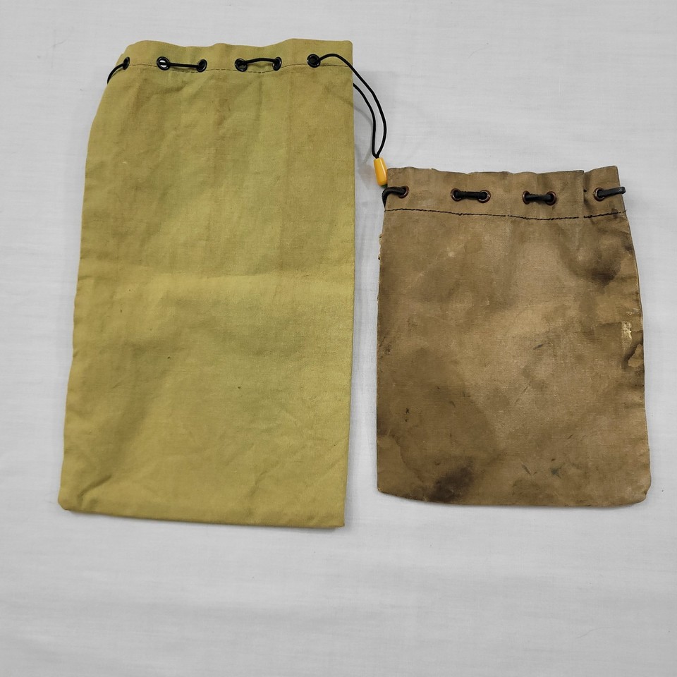 LOT OF 2 VTG Bank Bags Farmers Bank of Carson Valley & American ...