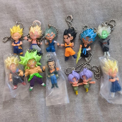 DRAGON BALL Mini Figure keychain lot of 12 Set sale rare Goku | eBay
