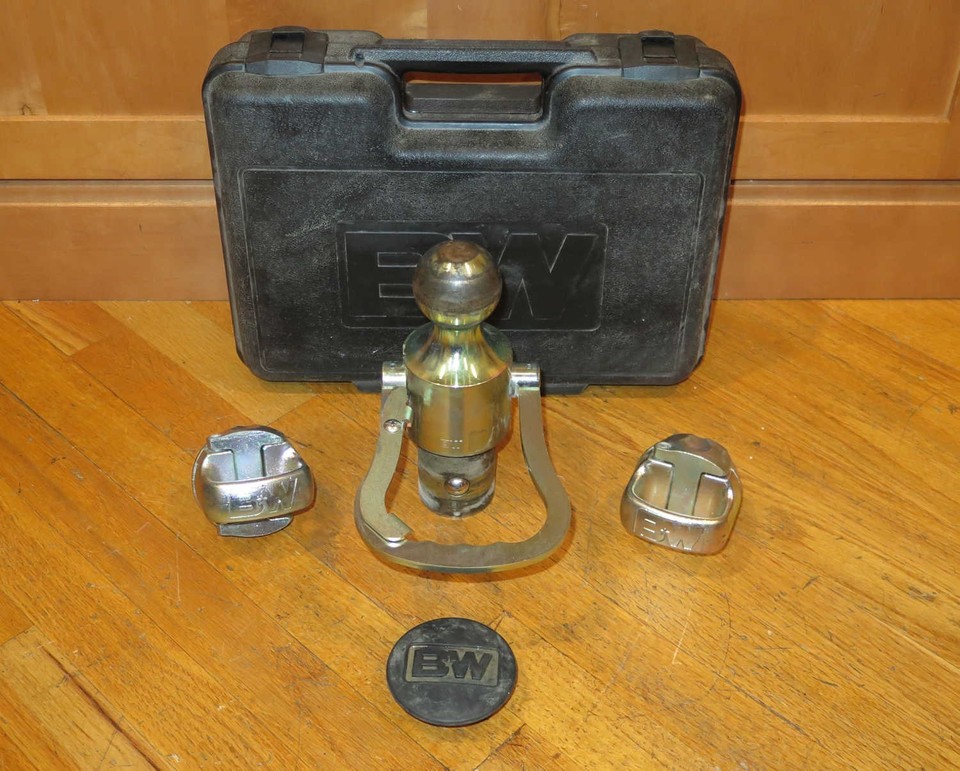 B&W Gooseneck Trailer Hitch Ball & Safety Chain Kit - 30000lb 2-5/16 ...