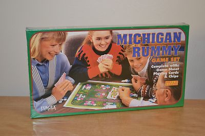 Michigan Rummy Game Set 2-6 Players Fundex Games 1999 NEW | eBay