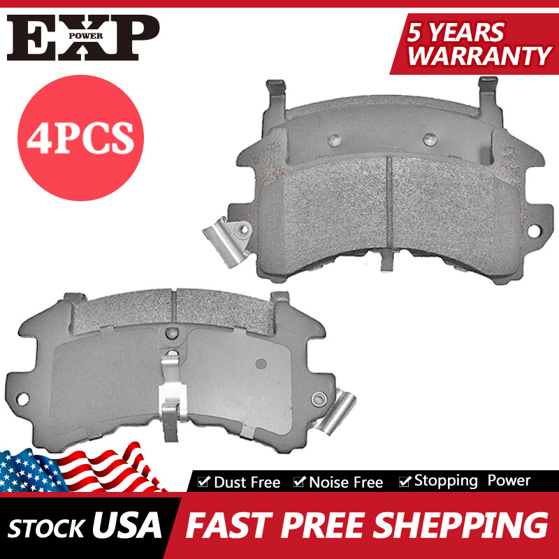 Brake Pads For Chevrolet S10 Blazer Sonoma Front Ceramic Camaro D154 ...
