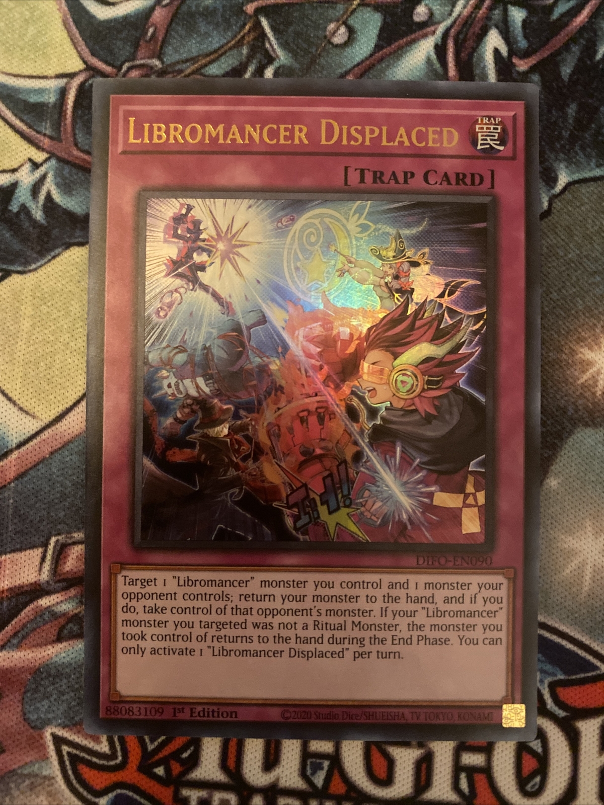 (DIFO) Yugioh! Libromancer Displaced - DIFO-EN090 - Ultra Rare - 1st NM ...