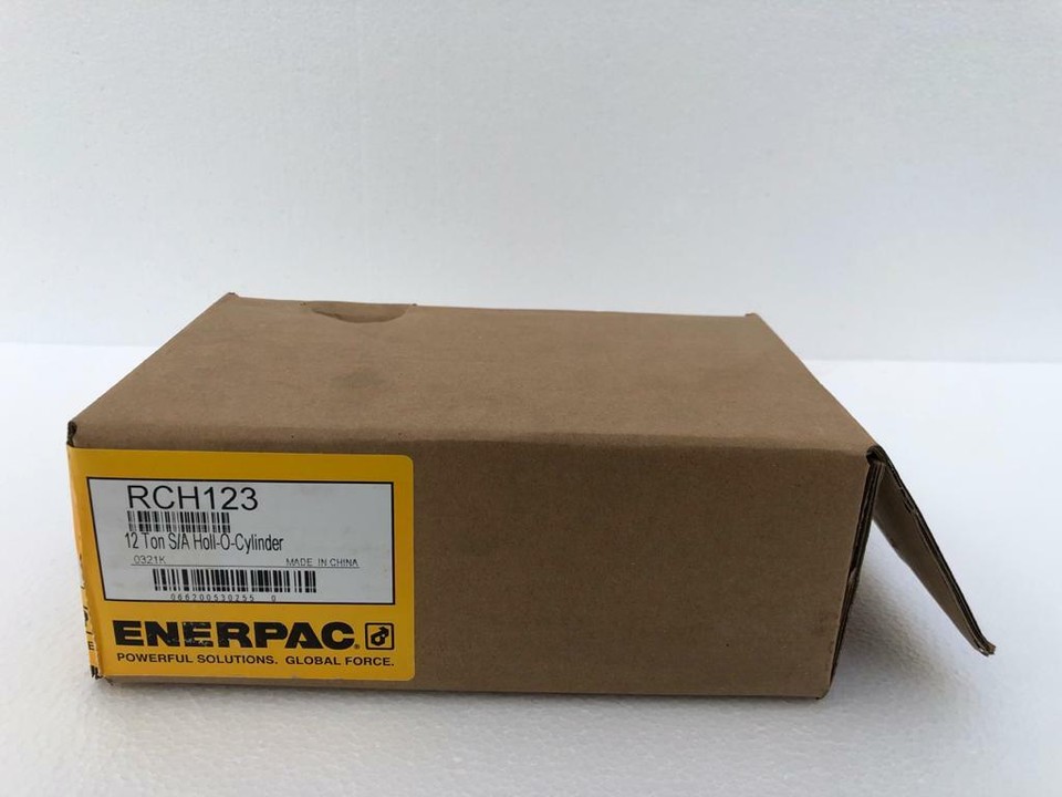 Enerpac RCH 123 Hydraulic Holl-O-Ram Cylinder 12 Tons Capacity 3 ...