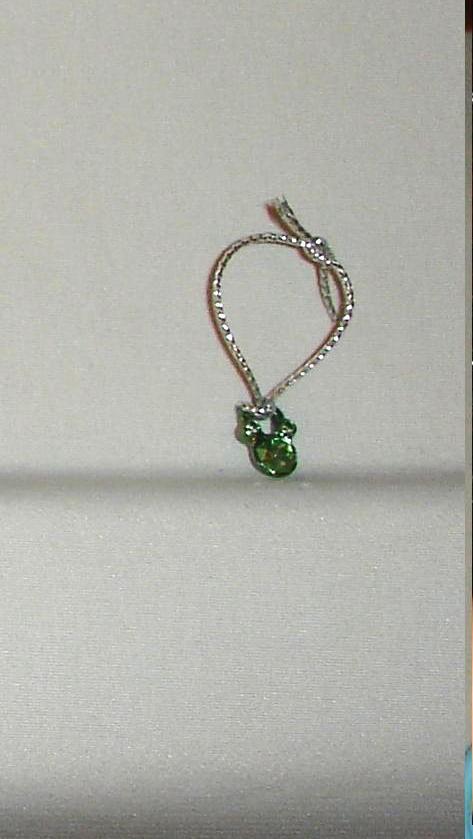 vintage barbie Ken doll jewelry ribbon string necklace pendant or ...