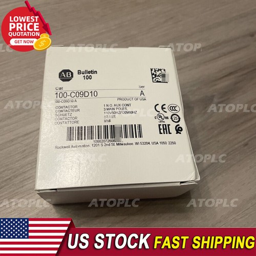 AB 100-C09D10 IEC CONTACTOR 9 AMP 120VAC NEW IN BOX Fast Ship 1pcs | eBay