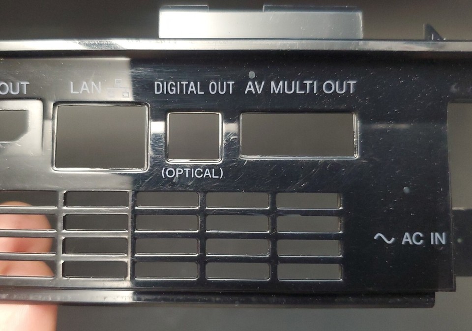 Sony Playstation 3 PS3 Rear Cover Back Panel/ Shell CECHE01 80GB NICE ...