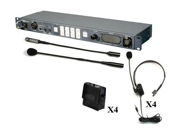 Datavideo ITC100 Wired Intercom System with Headsets Kit for sale ...