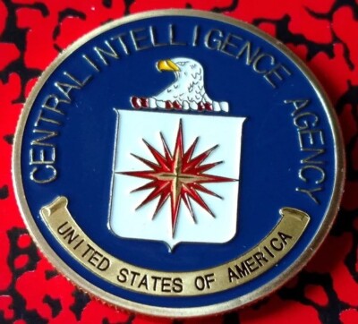 CIA CENTRAL INTELLIGENCE AGENCY COLORIZED ART ROUND CHALLENGE COIN | eBay