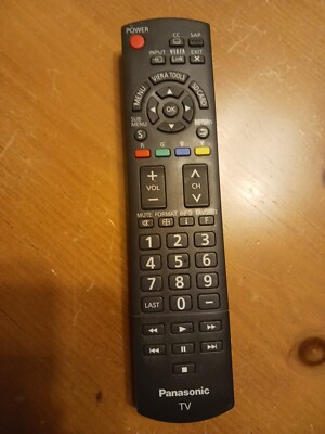 Panasonic Viera N2QAYB000485 OEM TV Remote Control Preowned Tested ...