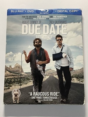 Due Date - Blu Ray+Slip+Slip - English/French 883929173457| eBay