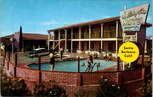 Vintage Postcard Holiday Inn Santa Barbara California | eBay