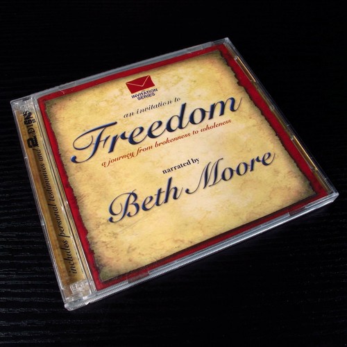 Beth Moore : An Invitation to Freedom USA 2xCD Mint [CD Case cracked ...