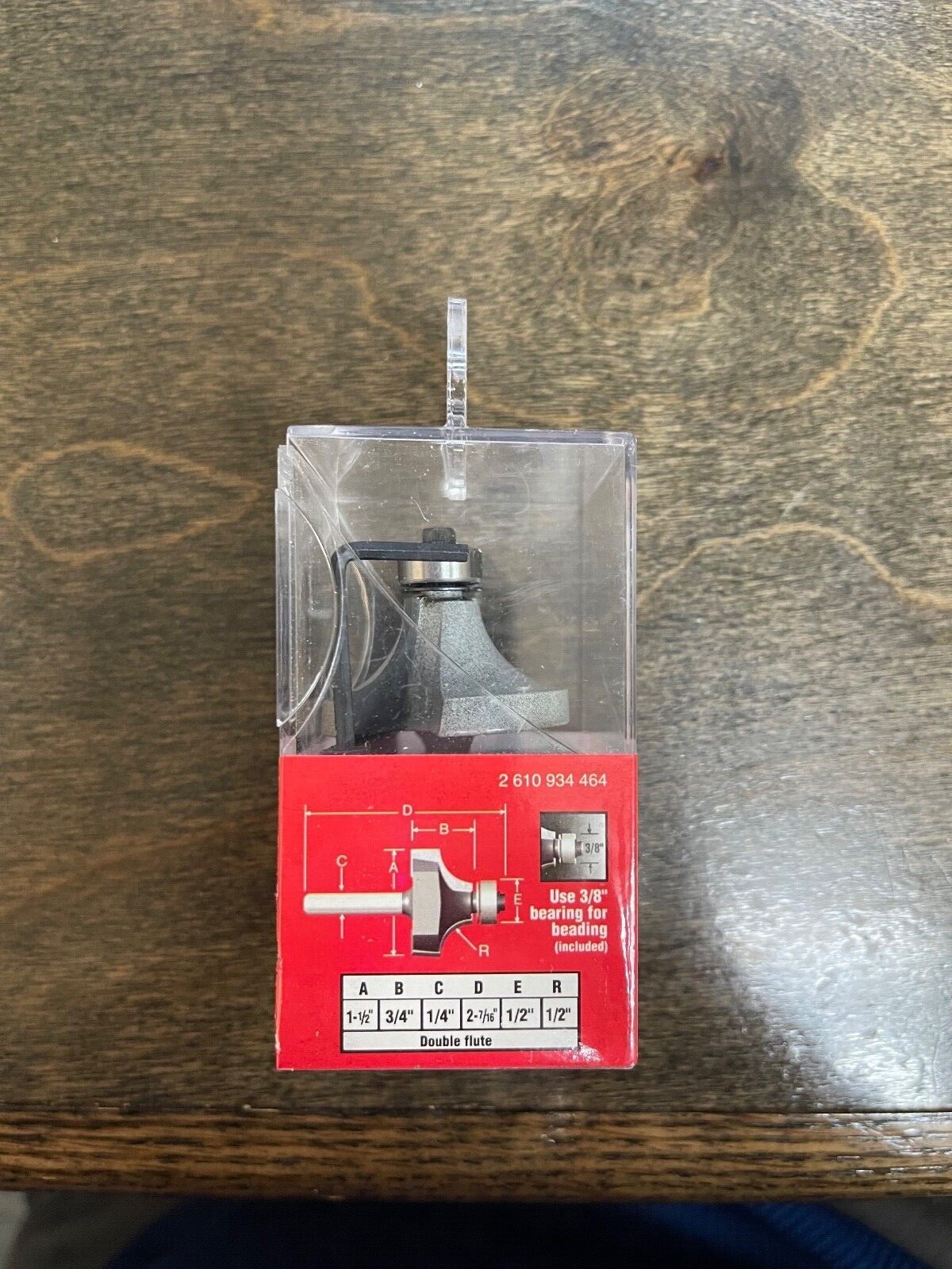 Vermont+American+23135+1%2F2r+Roundover+Router+Bit+2bb+Roundover ...