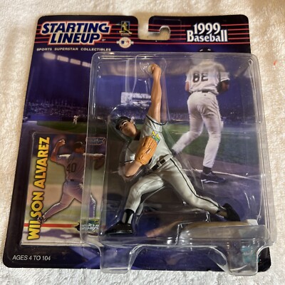 Rare Vintage 1999 Starting Lineup Wilson Alvarez Tampa Bay Devil Rays ...