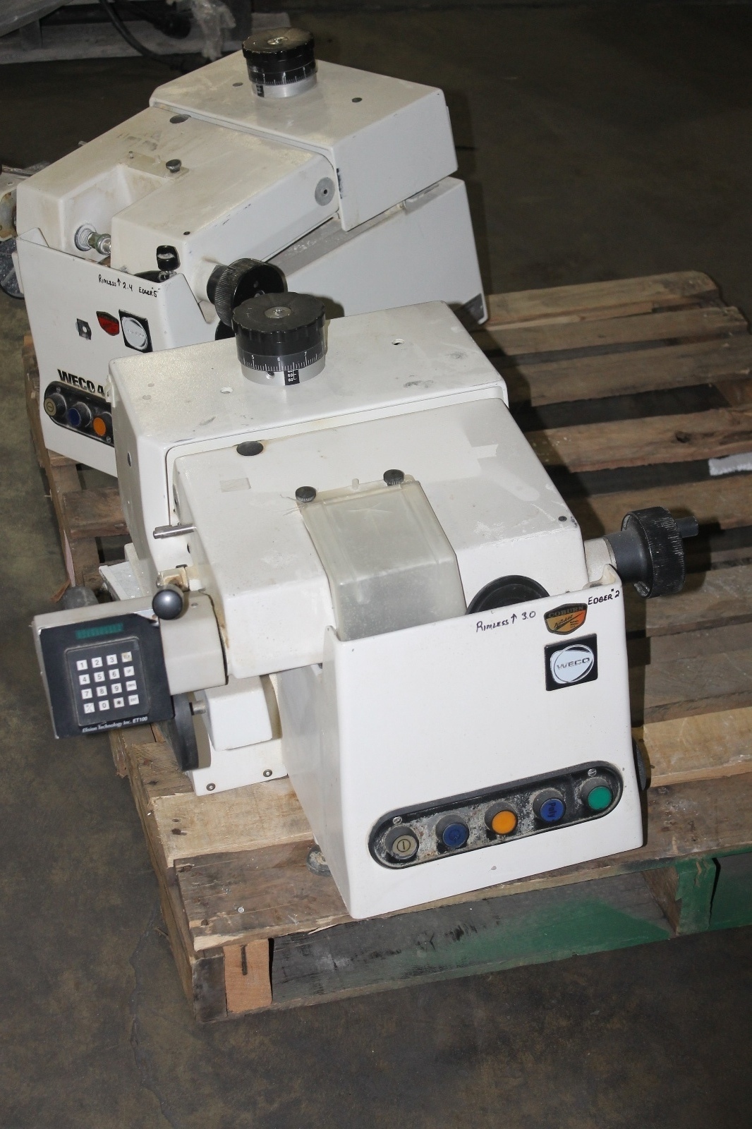 Weco Edgers Gmbh 2440m COBURN Lens Glass Optical Edger WITH DIGITAL ...