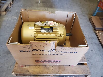NEW IN BOX! BALDOR 30HP 3520RPM 230/460V SUPER-E MOTOR CEM4108T | eBay