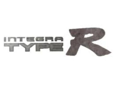 Honda Genuine OEM Integra Acura Type-R Sticker Rear Decal Emblem 75717 ...