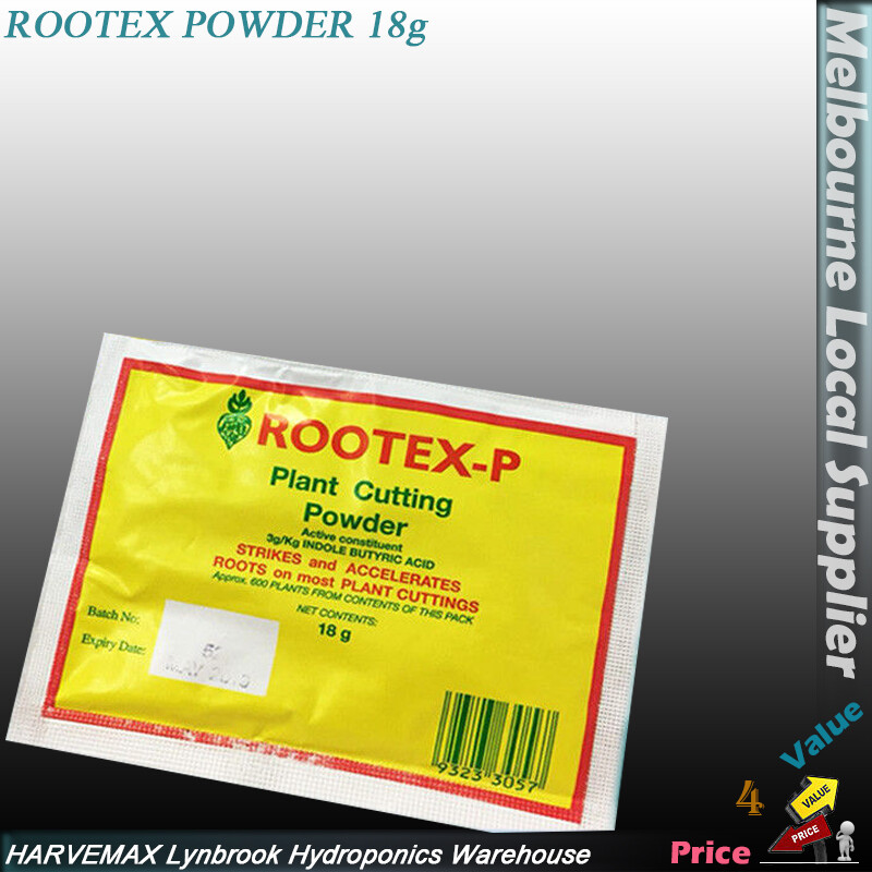 Rootex Plant Cutting Powder 18g Hydroponics Seedling Cloning Root Care ...