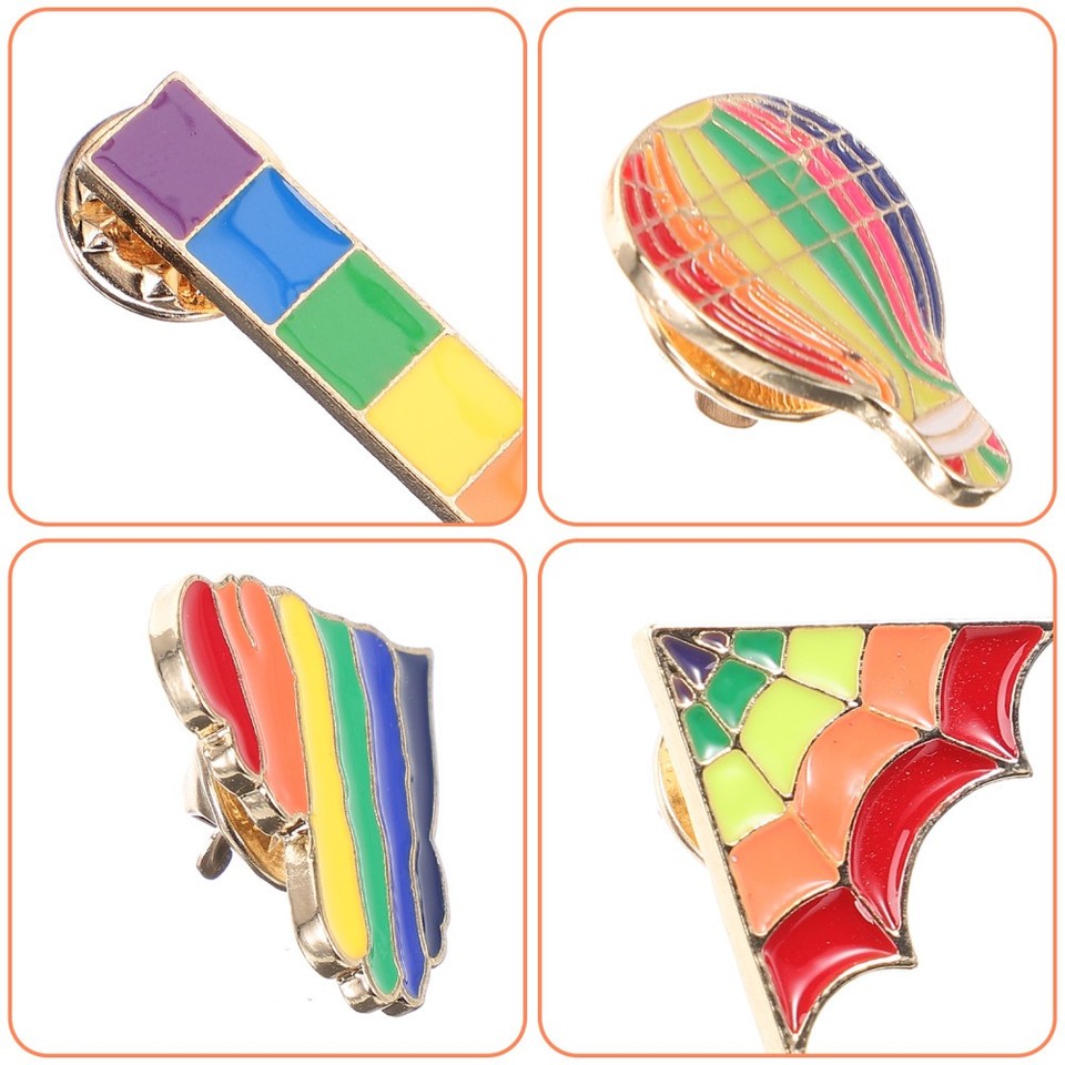 4pcs Pin Pin Collar Pin Clothing Brooch Backpacks Pin Decorative Pin ...