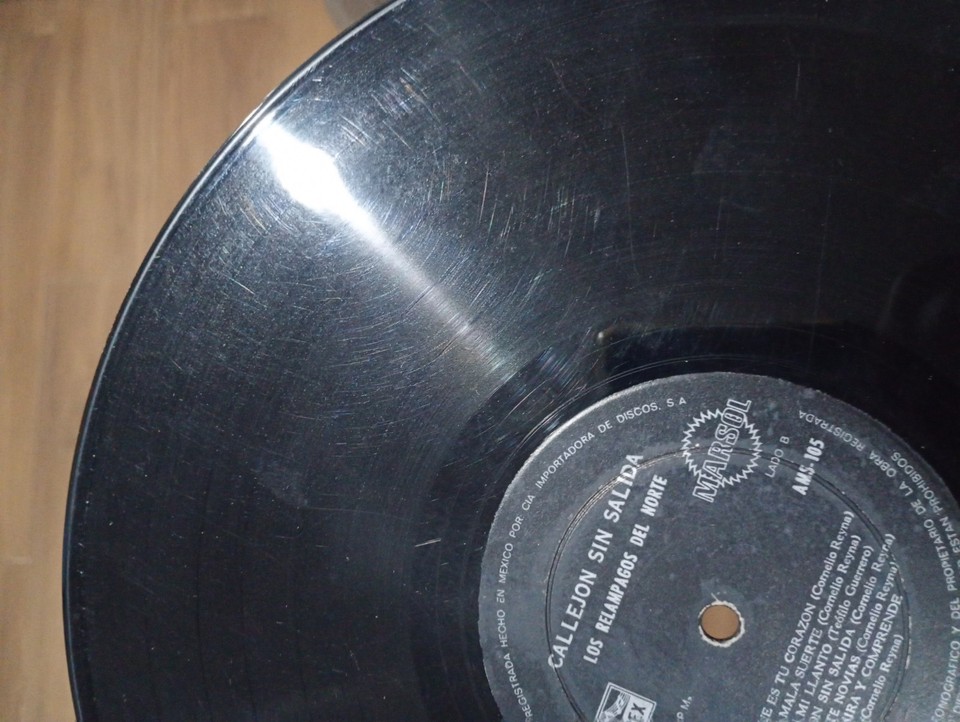 LP VINYL LOS RELAMPAGOS DEL NORTE.- CALLEJON SIN SALIDA ( GOOD ...