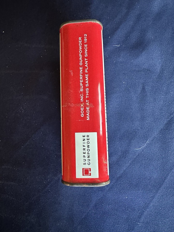 Goex Black Powder Can 1lb Empty FFF | eBay
