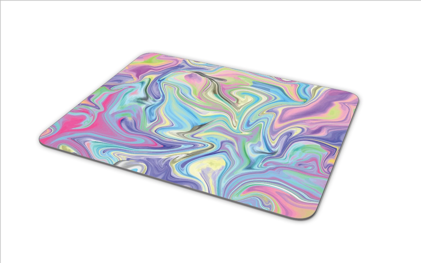 Funky Pattern Mouse Mat Pad - Girls Art Design Ink Paint Fun Student ...