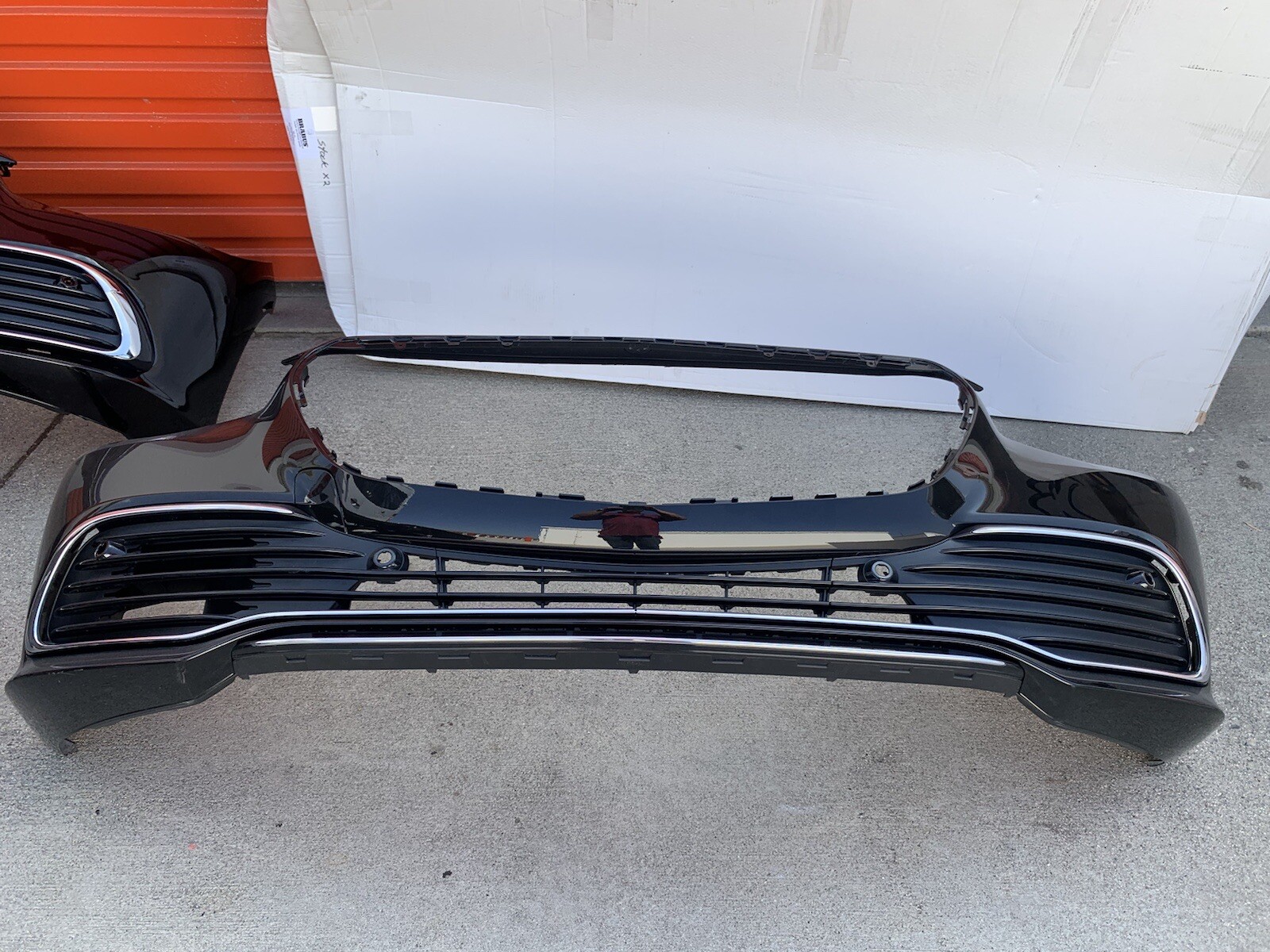 Genuine 2021 2022 Mercedes 223 S500 S580 S Class Sedan Front Bumper ...