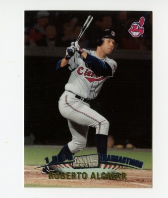 E558 ROBERTO ALOMAR 1999 STADIUM CLUB ONE OF A KIND 115/150 #325 ...
