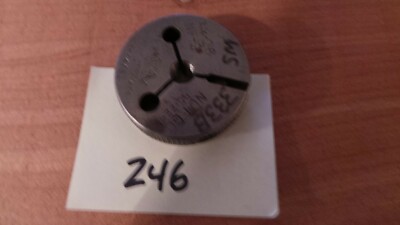 1/4-28 NF-3 Thread Ring Gage NO GO only Greenfield GTD P.D. .2246" | eBay