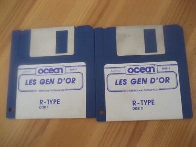 jeu atari st disquette r-type | eBay