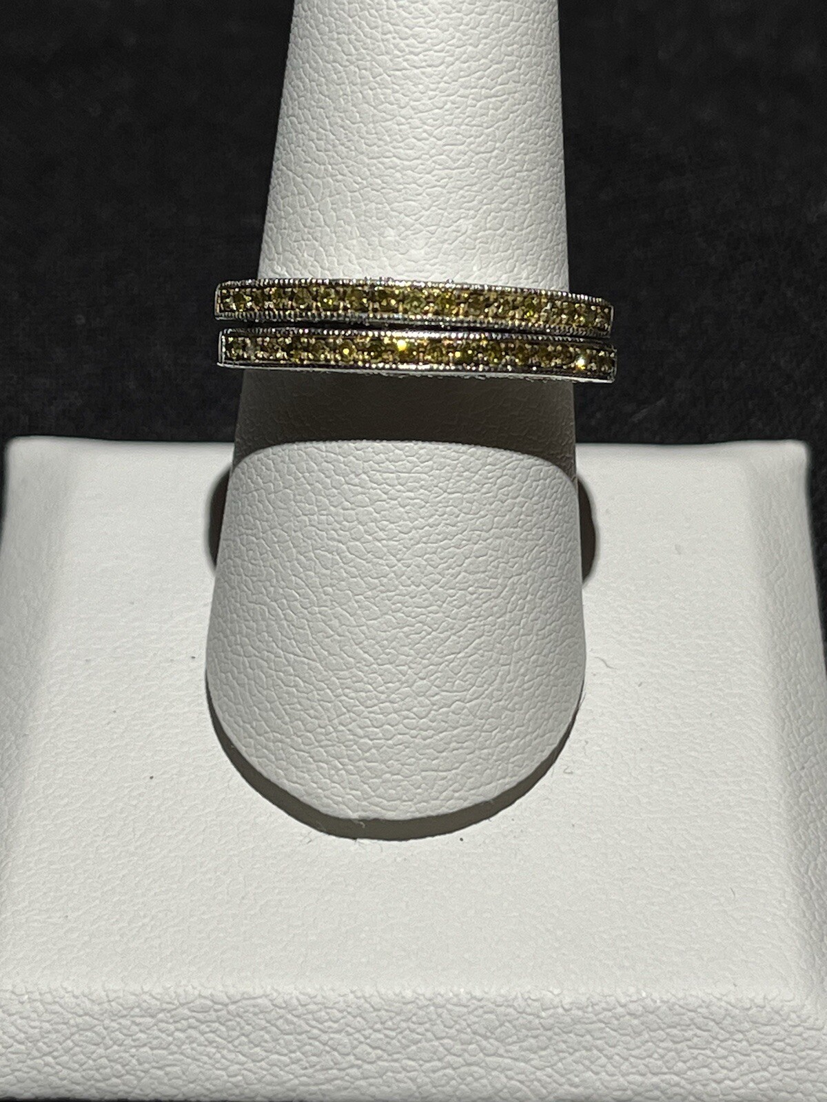 Chuck Clemency Yellow Diamond Stackers | eBay