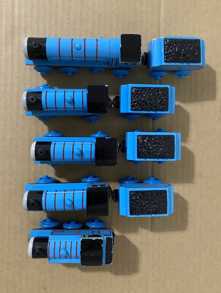 25 Pc Wood Thomas The Tank Engine Train Car Tender LOT Limited Edition ...
