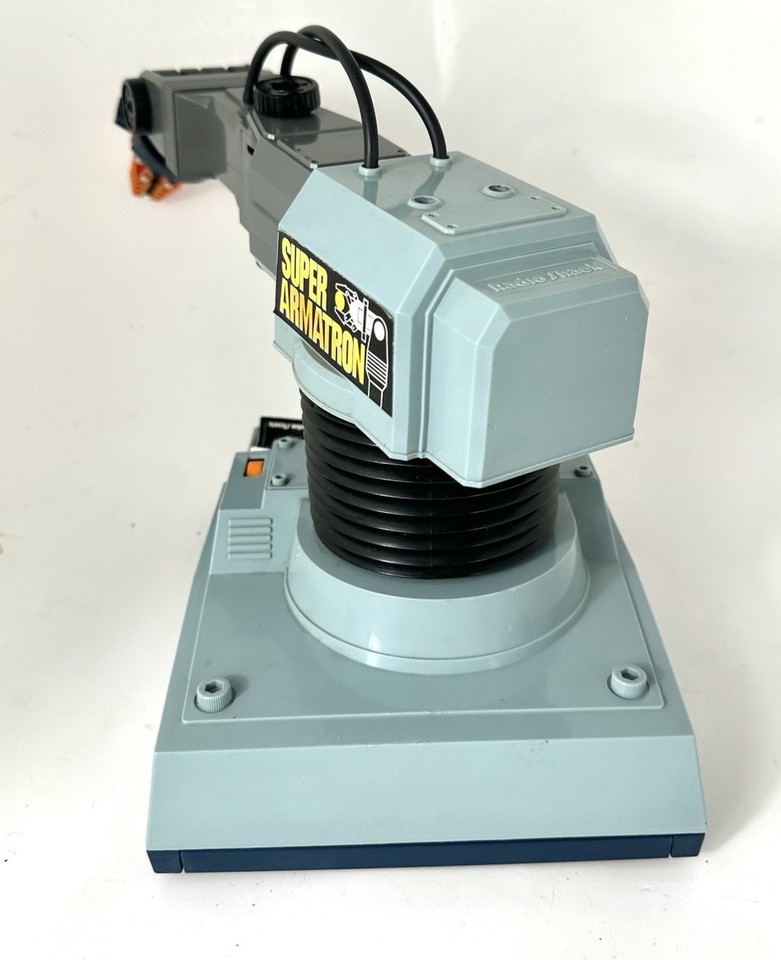 Vintage Radio Shack Armatron Robotic Claw Arm Toy Tested, Partially ...