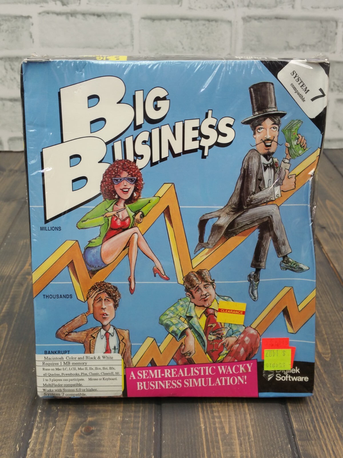 Digitek Software Big Business A Semi-Realistic Wacky Simulation ...