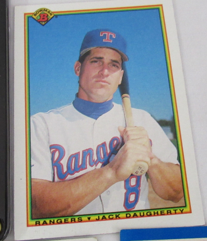 TEXAS RANGERS BASEBALL CARDS LOT OF 11 CARDS FLEER, TOPPS, SCORE 1988 ...