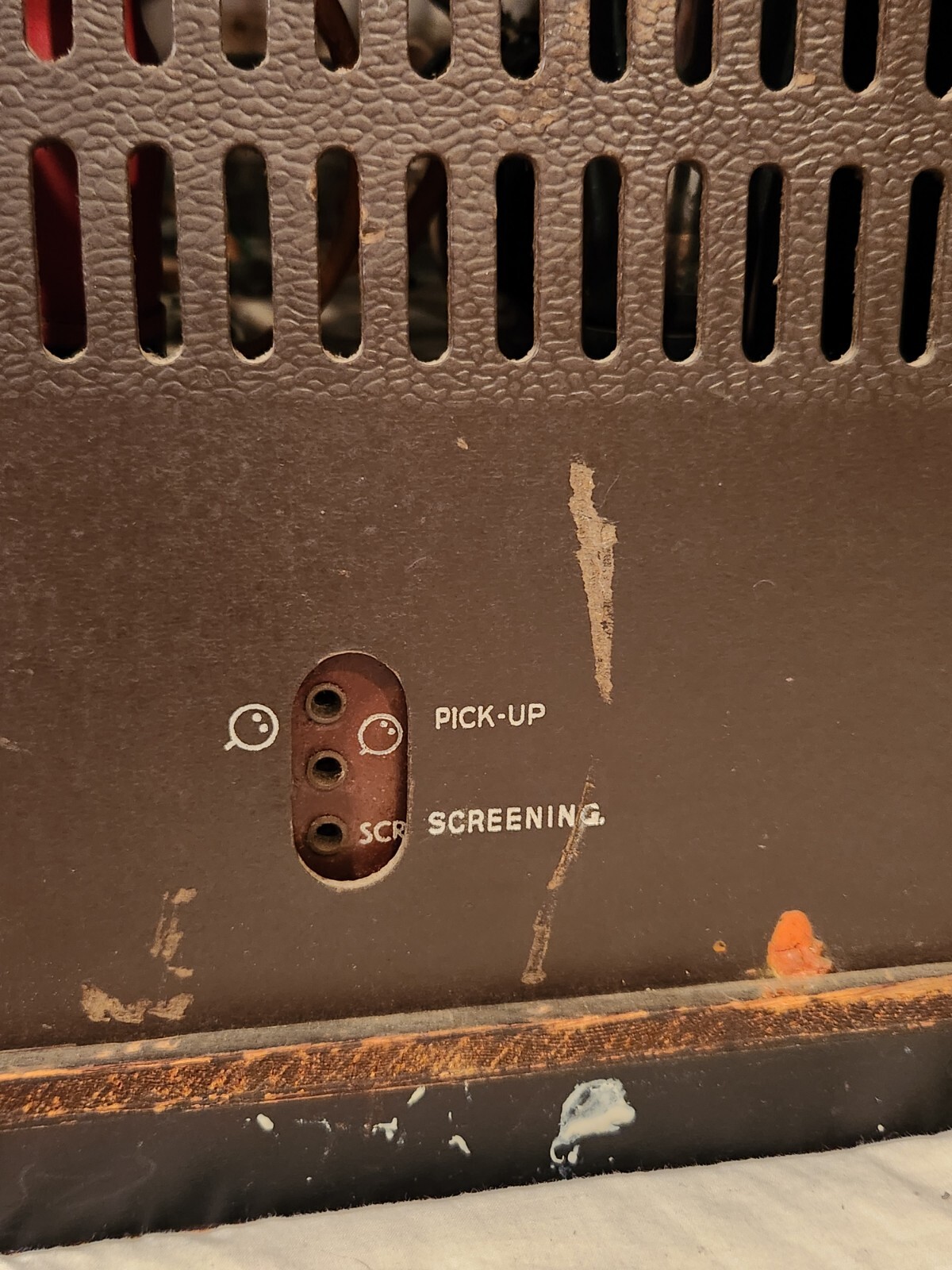 Rare Vtg 1948 Type EBS 4 Valve MW SW Band Bush Tube Radio Original ...