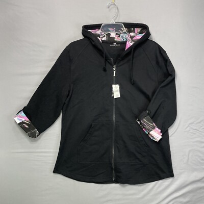 Princess Cruises Women's L Large Full Zip Cotton Blend Hoodie Jacket ...