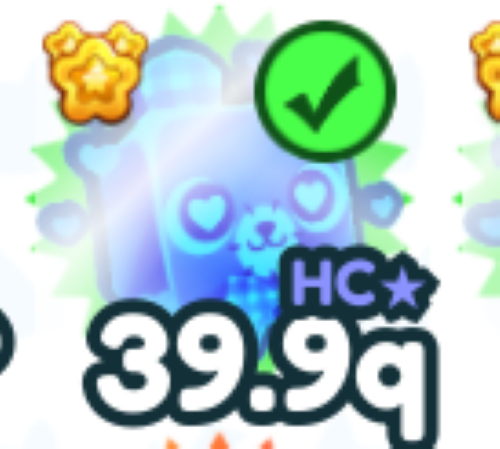 SHINY Hardcore Dark Matter - Mythical Valentine's Bear - Pet Simulator ...