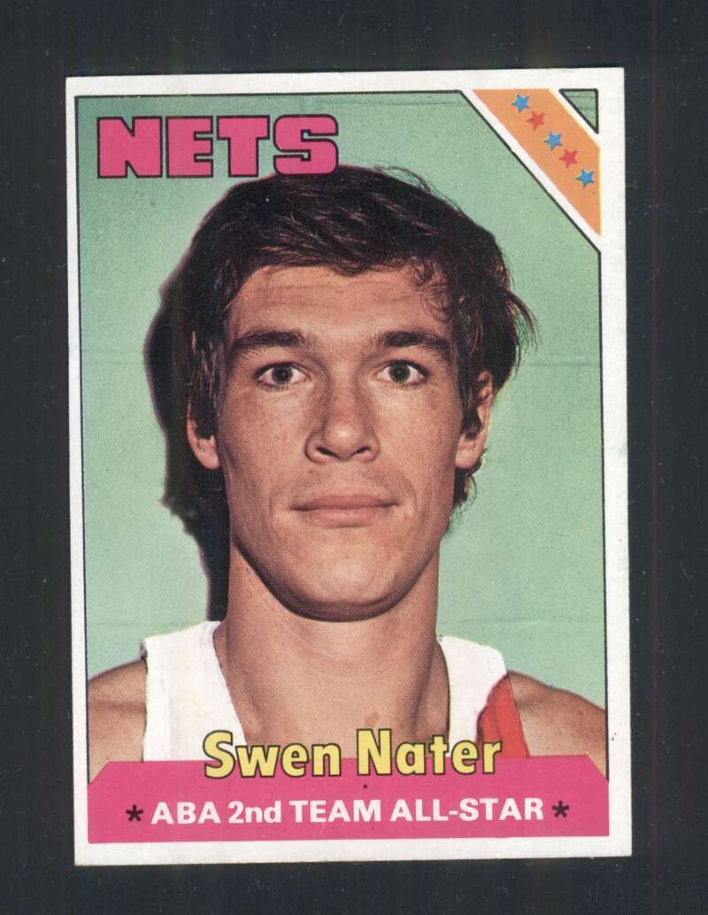 1975-76 Topps #231 Swen Nater NM/NM+ NY Nets 119829 | eBay